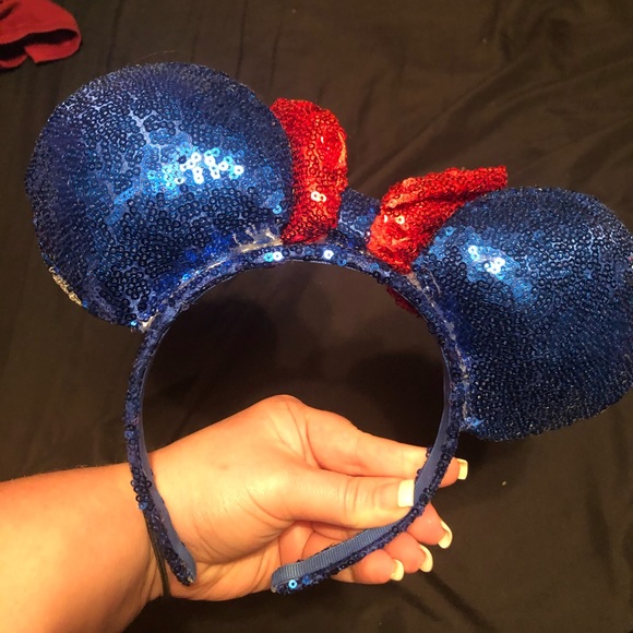 Disney | Accessories | Red White Blue Mickey Ears | Poshmark